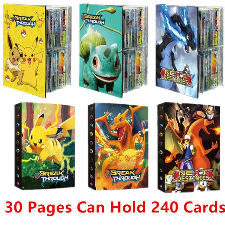 [Ship from Bulacan] Pokemon Card Album Pokemon 9 Pages 240 Card Album ...