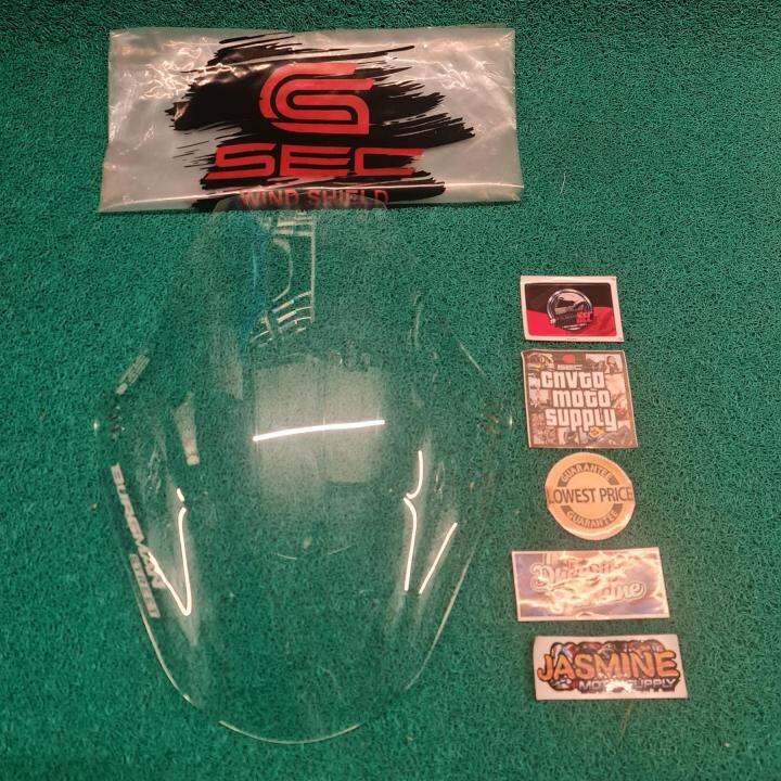 Burgman sec visor garm clear glass (bsec-4892) | Lazada PH
