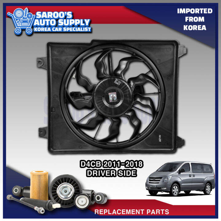 [A2] Radiator Fan Assembly / auxiliary fan For Hyundai Grand Starex ...