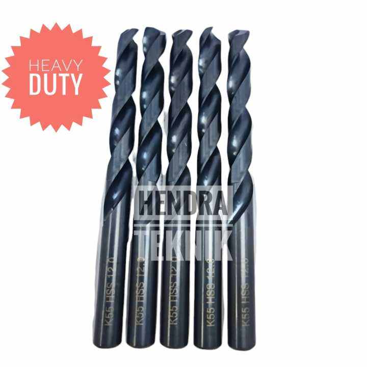 BOR BESI HSS 10MM 12MM 13MM 14MM 16MM HITAM HD MATA BOR BAJA 10 12 13 14 16 MM MATA BOR DRILL ...