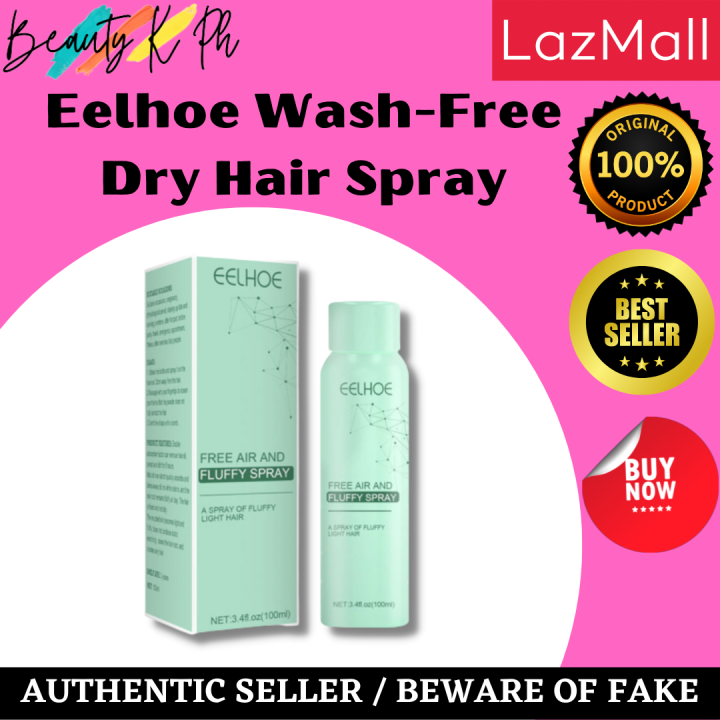 Eelhoe Wash-Free Dry Hair Spray Air Fluffy Feeling Oil-Removing Head ...