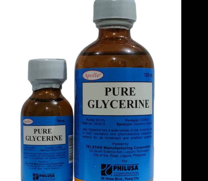 GLYCERINE Pure Glycerine Oil by Apollo 30ml 120ml | Lazada PH