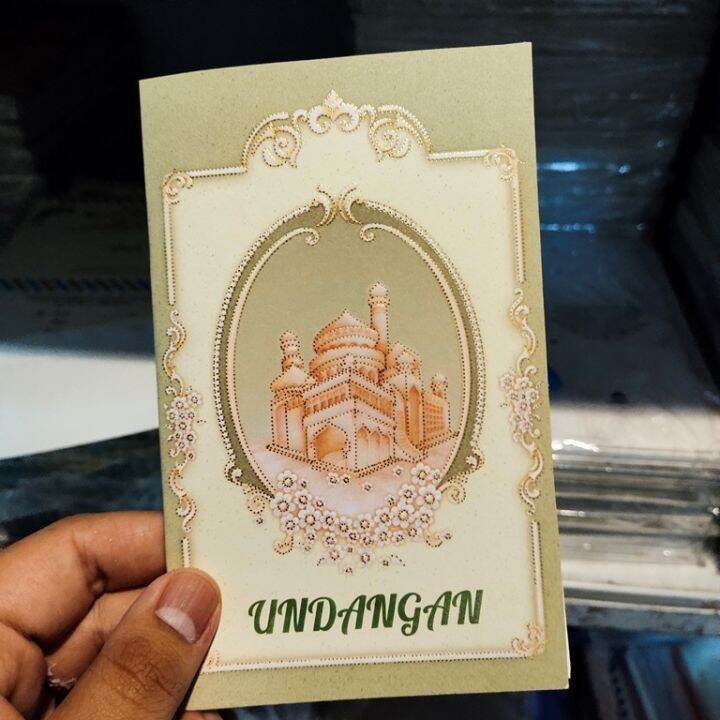 (BAYAR DI TEMPAT 100 Lembar) Undangan Pernikahan Tulis Tangan KL 011 ...