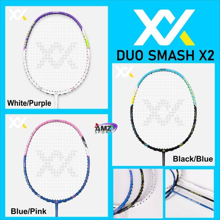 MAXX DUO SMASH X2 BADMINTON RACKET *READY STOCK *ORIGINAL | Lazada