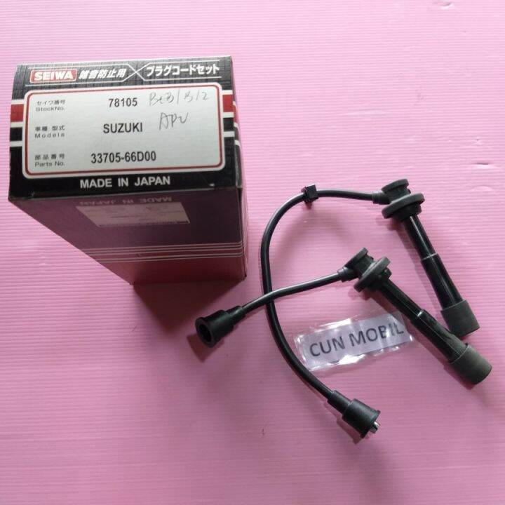 Kabel busi APV, Futura injektion merk Seiwa made inJepang 33705-66D00 ...