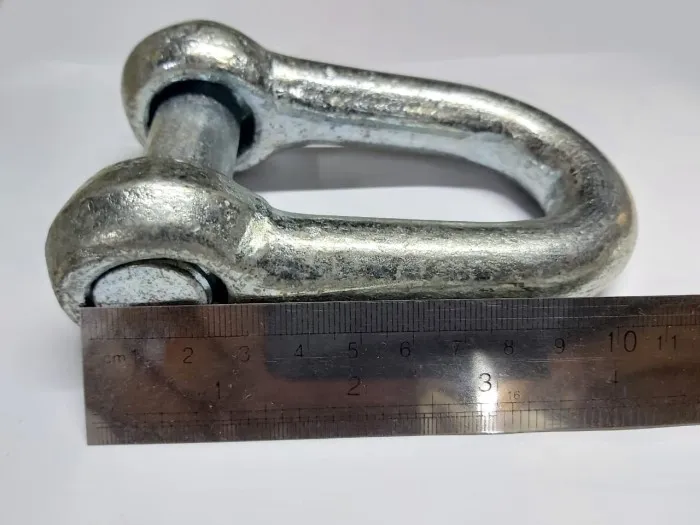 BMS - SEGEL D M26 / SHACKLES 25 mm / SAMBUNGAN RANTAI BESI 1" | Lazada ...