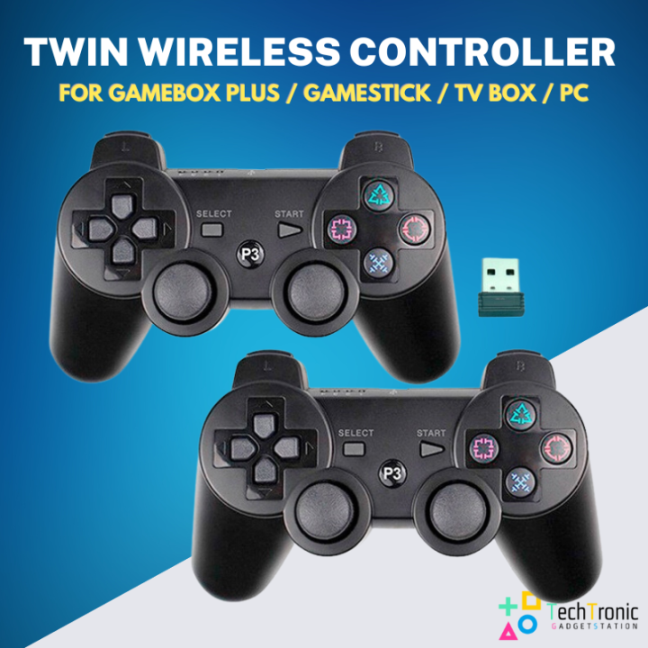 2.4Ghz Twin Wireless Controller Rechargeable Battery Version For ...