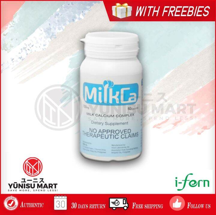 IFERN Milkca Milk Calcium Complex (With Freebies) | Lazada PH