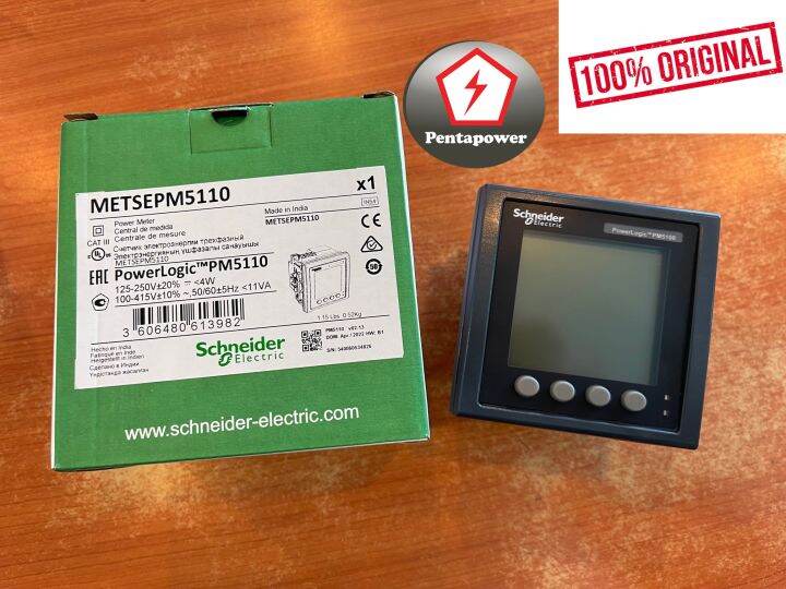 SCHNEIDER METSEPM5110 power meter PowerLogic PM5110, modbus, up to 15th ...