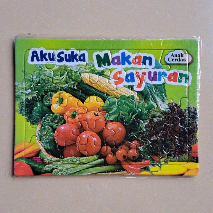 Puzzle / Puzle / Pazel Sayuran - belajar mengenal Sayur Sayuran ...