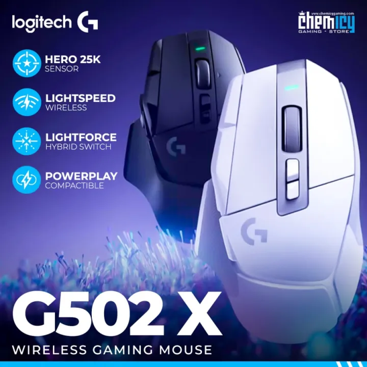 Logitech G502X / G502 X Lightspeed Wireless Gaming Mouse | Lazada Indonesia