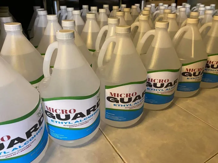 1 GALLLON UNSCENTED MICRO GUARD ETHYL ALCOHOL 70% (antiseptic ...
