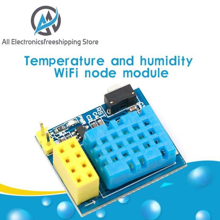Esp8266 Esp-01 Esp-01s Esp01 Dht11 Temperature And Humidity Wifi Node ...