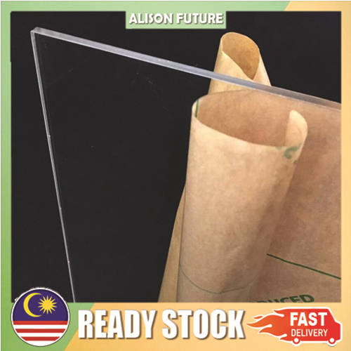DIY Clear Transparent Acrylic Sheet A3 A4 A5 A6 | Lazada