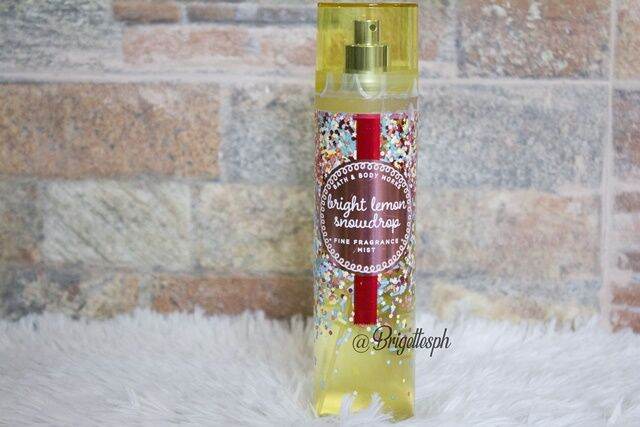Bath and Body Works Bright Lemon Snowdrops Fine Fragrance Mist 236mL ...