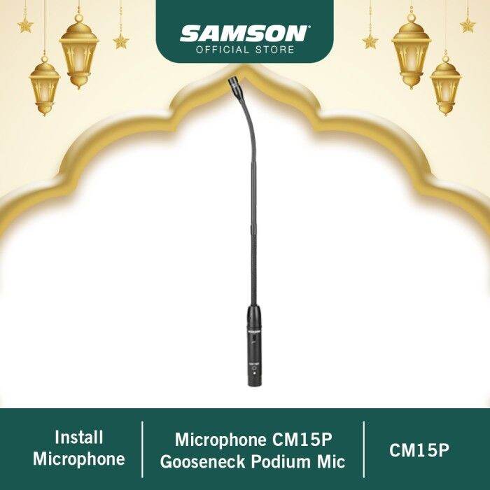 Microphone Samson CM15P Gooseneck Podium Mic | Lazada Indonesia