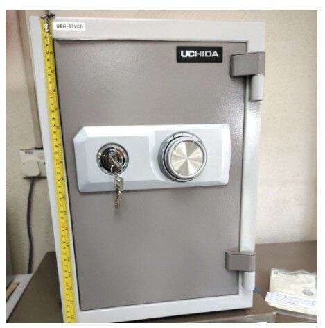 Peti Besi 57KG Uchida Fire Safe Box | Lazada