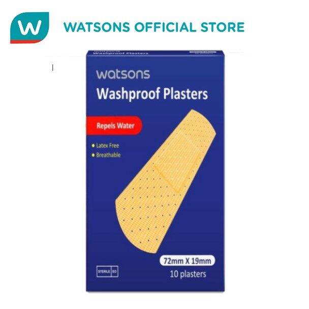 WATSONS Washproof Plasters10s | Lazada PH