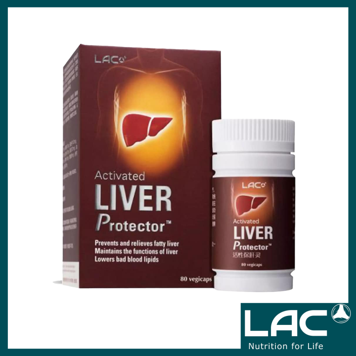 LAC Activated Liver Protector 80 vegicaps (Best by: November 2025 ...