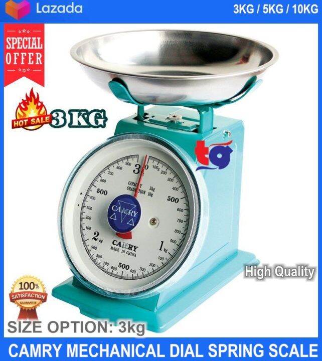 3kg / 5kg / 10kg Camry Mechanical Dial Spring Scale / Camry Weighing ...