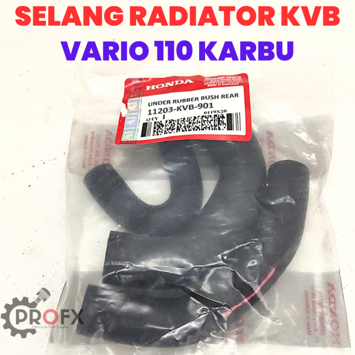 SELANG RADIATOR KVB HONDA VARIO 110 KARBU KUALITAS ORIGINAL ASLI AHM ...