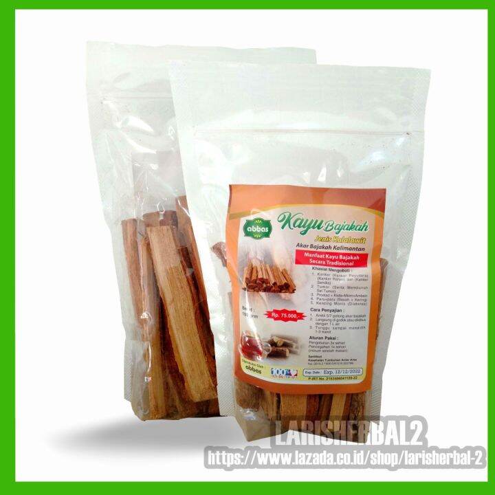KAYU BAJAKAH BAJAKA AKAR TUNGGAL KALIMANTAN KALALAWI 100 Gram | Lazada ...