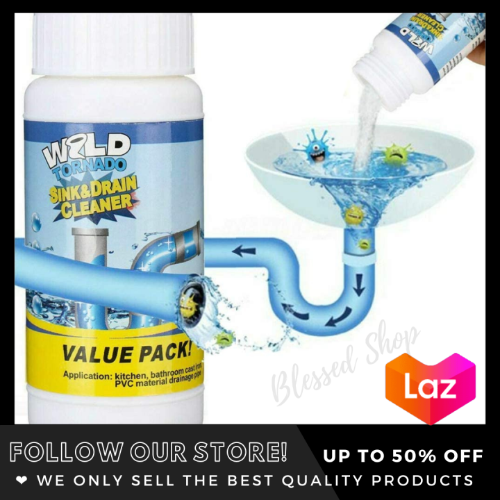 Original Wild Tornado Sink and Drain Cleaner 110g High Efficiency ...