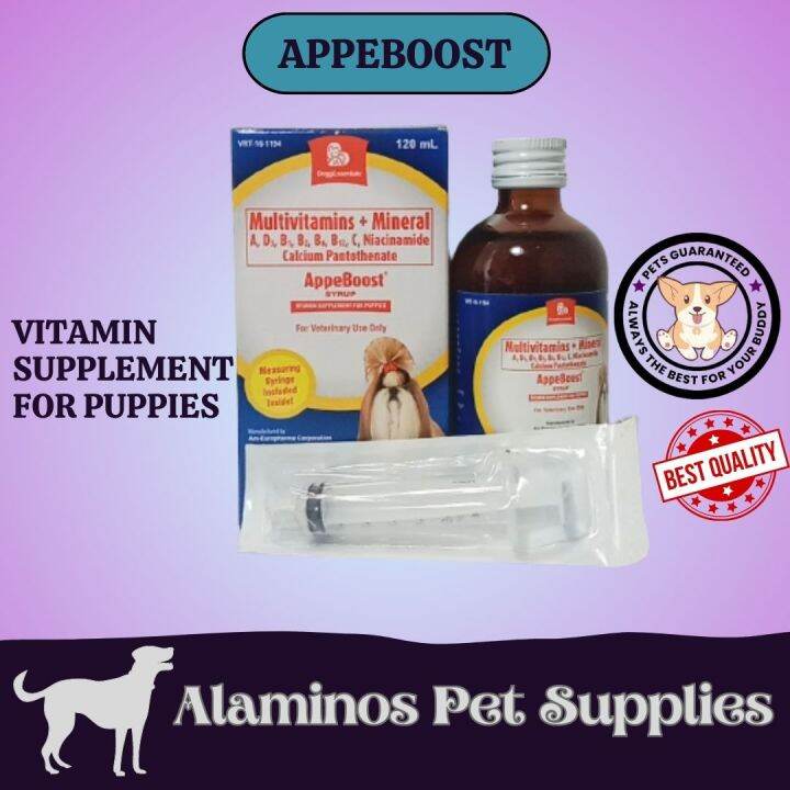 [APS] APPEBOOST SYRUP VITAMIN SUPPLEMENT FOR PUPPIES 120ml (Free ...