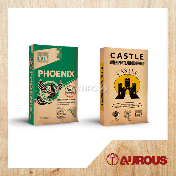 YTL PHOENIX / CASTLE PORTLAND CEMENT 50 KG | Lazada
