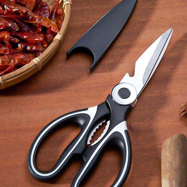 Kylaoong Stainless Steel Kitchen Scissors Multipurpose Kitchen Tool ...
