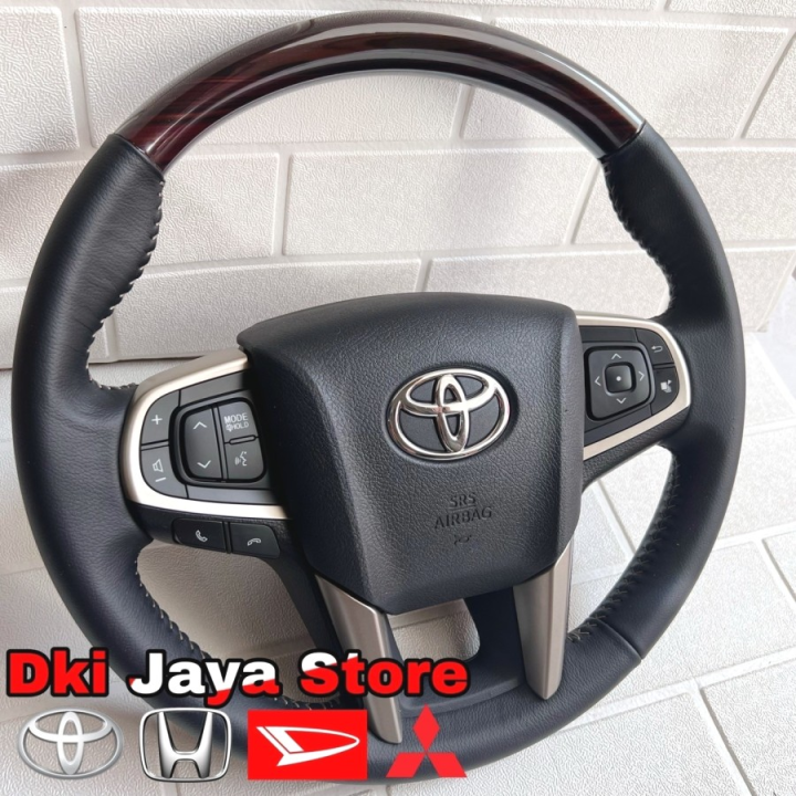 Stir Steer Toyota Innova Reborn Type Q Venturer Komplit Tombol Ori ...