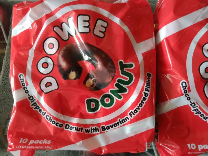 Dowee Donut Chocolate 10's | Lazada PH