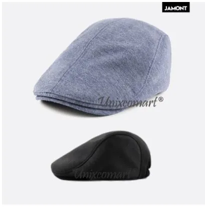 Topi Copet original Jamont Plain Topi Newsboy Flat Cap Pet Hat Pelukis ...