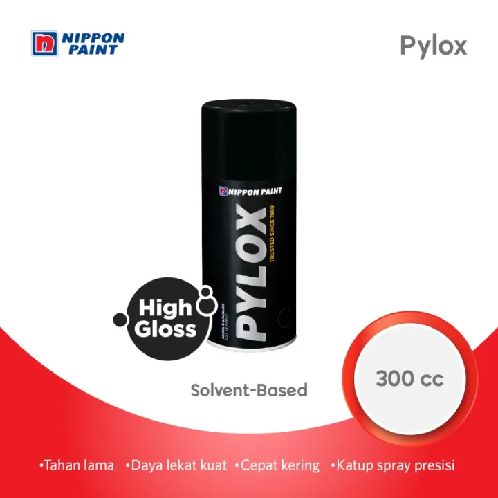 Nippon Pylox pilok cat semprot tembok kayu besi sepeda samurai diton ...