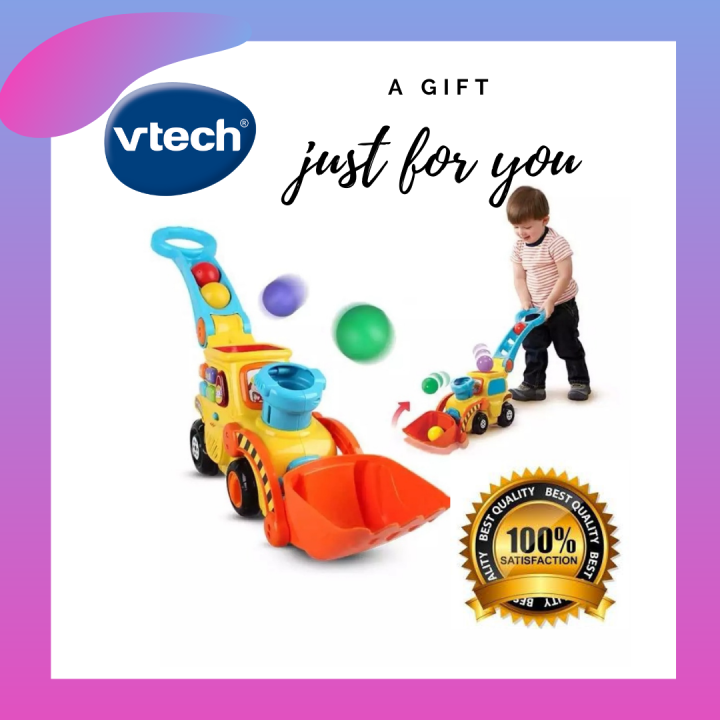 Vtech Pop-A-Ball Push & Drop Digger | Lazada