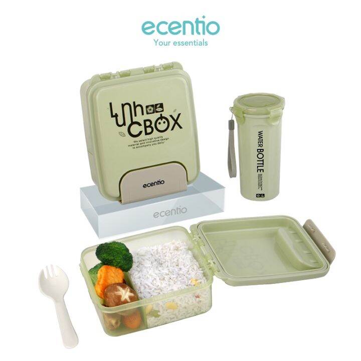 Kotak Makan Lunch Box 1 Set Lengkap Murah Aestetic Korea Box Plastik ...