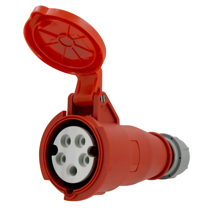 Safe-T-Cut Smart : ปลั๊กตัวเมียแบบกลางทาง (IP44) 3P+N+E 5P (16/32/63A ...