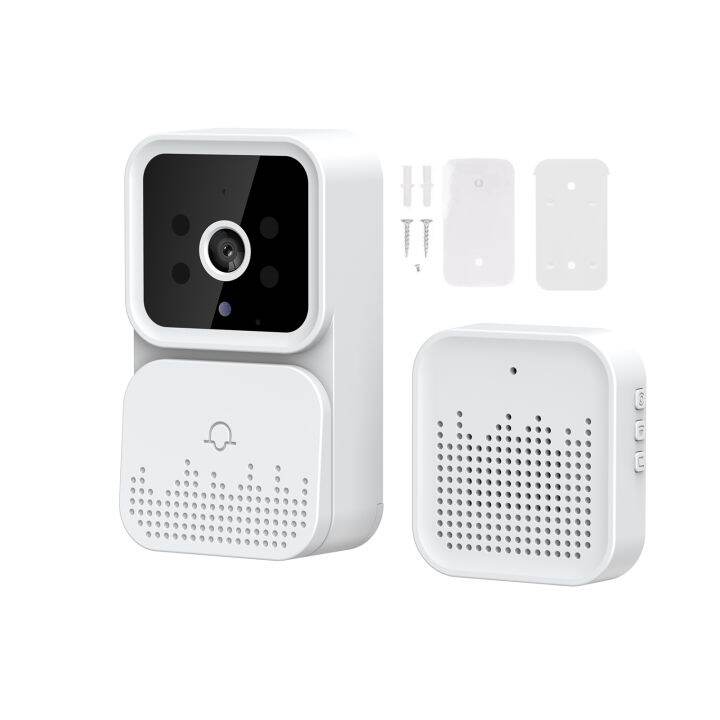 Smart Video Doorbell Wireless HD Camera IR Alarm Security Door Bell Wi ...