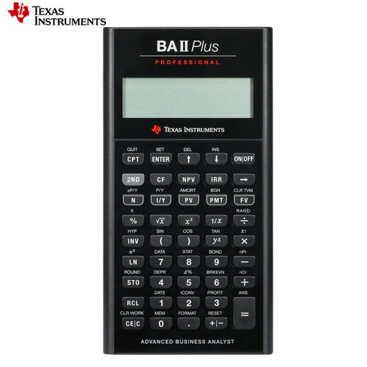 Ti BAII Plus Professional CFA 10 Digits Led Calculatrice Calculadora ...