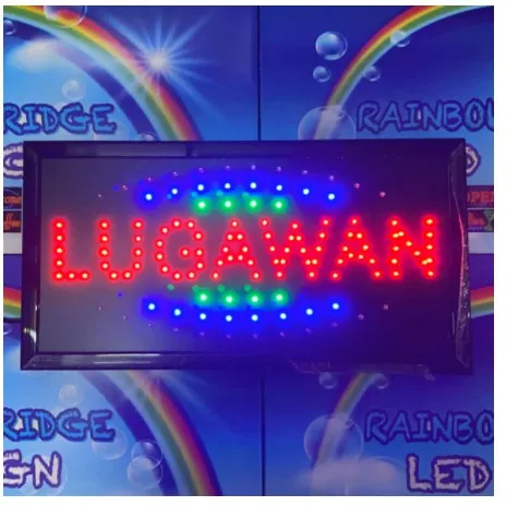 Lugawan Signage LED light signage Multicolor Sign Lugawan | Lazada PH