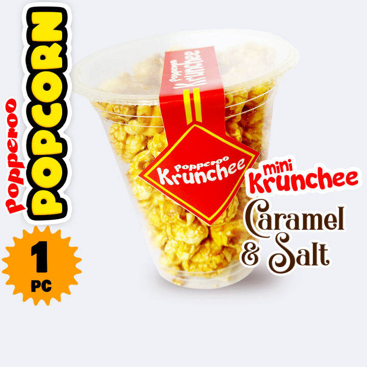 Popperoo Popcorn Mini Krunchee- Caramel & Salt | Lazada PH