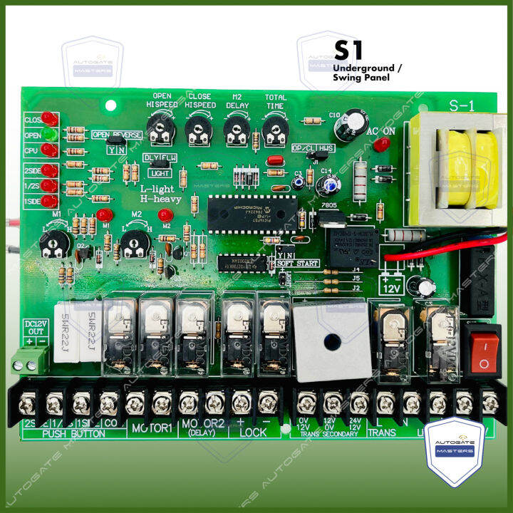 S1 PCB PANEL BOARD AUTOGATE UNDERGROUND OR SWING CONTROL | Lazada