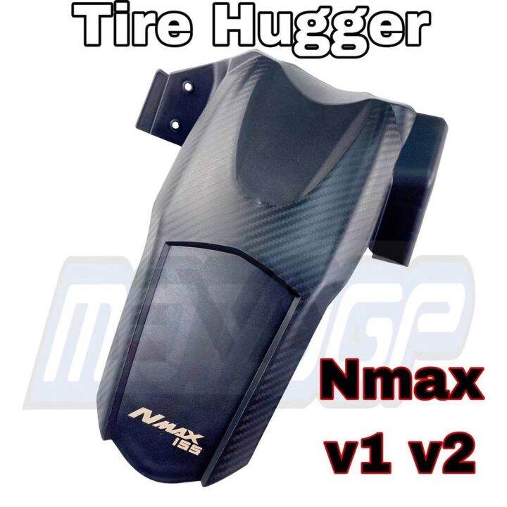 【READY STOCK】 Yamaha Nmax V1 V2 Rear Fender Tire Hugger Mudguard Carbon ...
