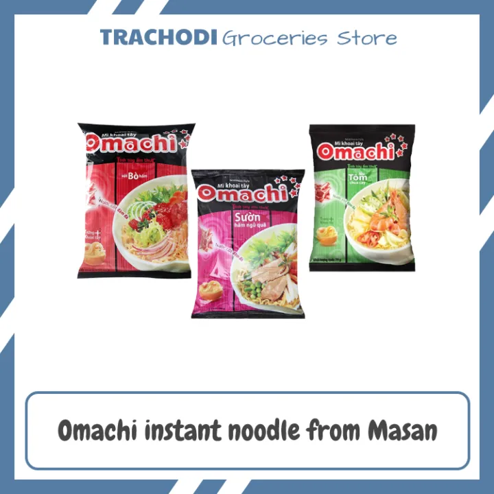 5 PACKS Omachi instant noodles | Lazada PH