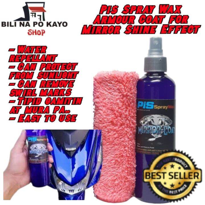 BNPKS PIS SPRAY WAX 250ML (GLOSSY) FOR HONDA RMX150 | Pis Spray WAX ...