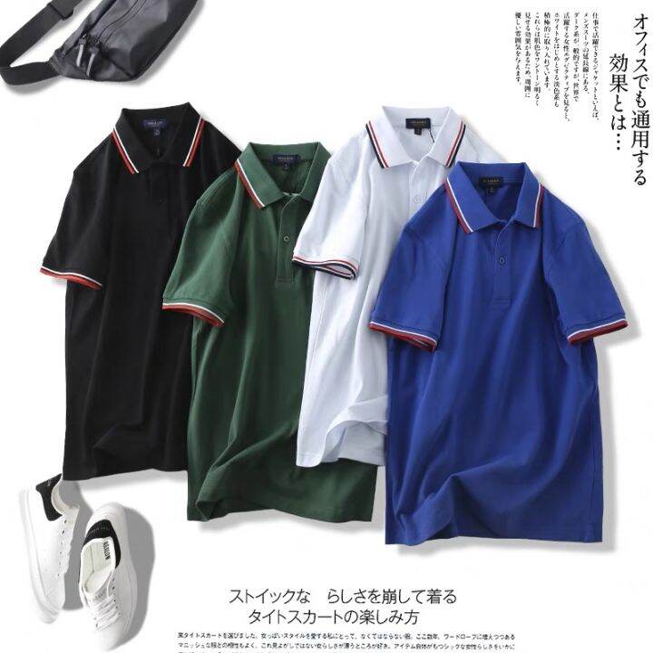 Kinwoo T578 Casual Style Polo Shirt Embroidered Short Sleeve Polo Shirt ...