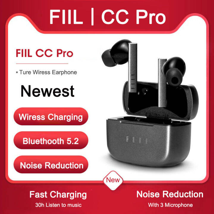2021 Newest Original FIIL CC Pro Bluetooth 5.2 Earphone True Wireless Earbuds Dual Mic Noise ...