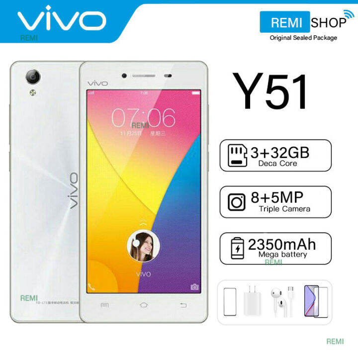 Vivo Y51 original android cellphone Screen 5.0inch 3GB+32GB HD camera 5 ...