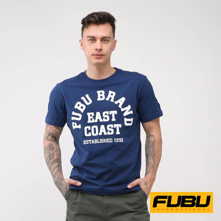 Fubu Round Neck Regular Fit FBT01A-2767 (Peacoat) | Lazada PH