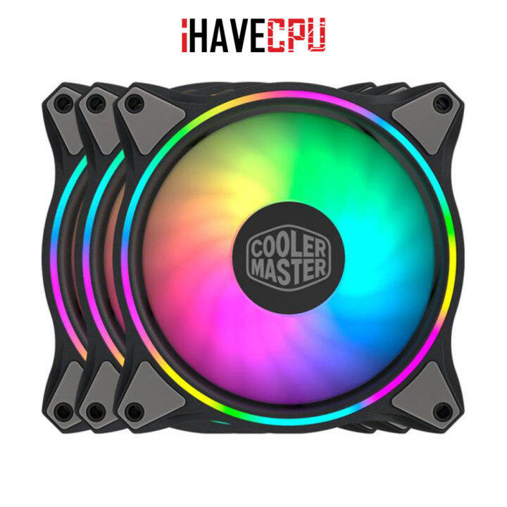 iHAVECPU FAN (พัดลม) COOLER MASTER MASTERFAN MF120 HALO 3IN1 BLACK | Lazada.co.th
